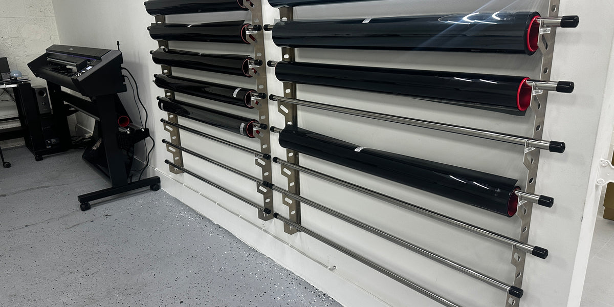 Tint Racks / Vinyl Racks / PPF Racks Holds 8 Rolls | premiumgard.com ...