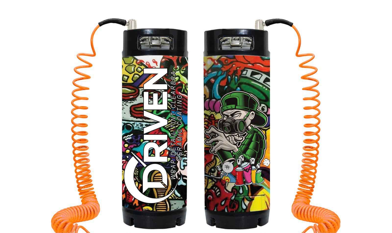 Window Tint Keg 5 Gal with Custom Logo | premiumgard.com – Premiumgard.com